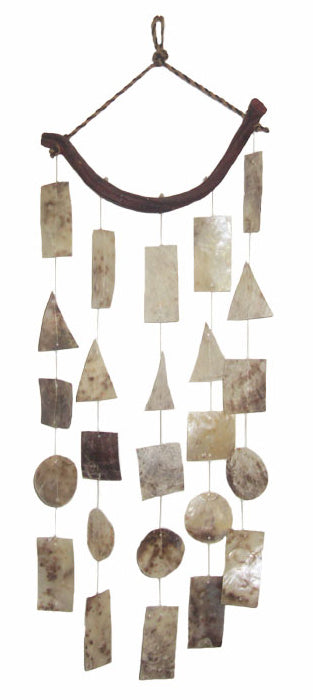 Shaped Saddle Shell Vine Chime 10 wide x 21 inches long – Tropitek ...