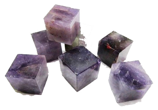 Amethyst Cubes Stones 25x25mm - 30 Grams - India – Tropitek-Wholesale