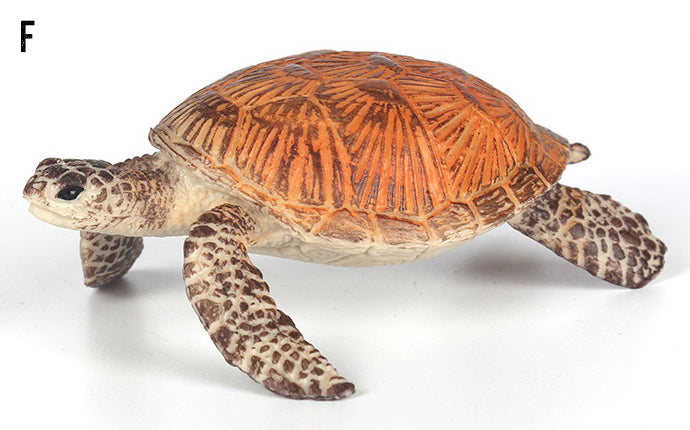 Brown TURTLE - Model Figure Toys ABS Plastic - 8.5x6.3x3cm - NEW920 ...