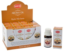 Hem Mystic Palo Santo Aroma Oil - Box With 12 Bottles – Tropitek-Wholesale