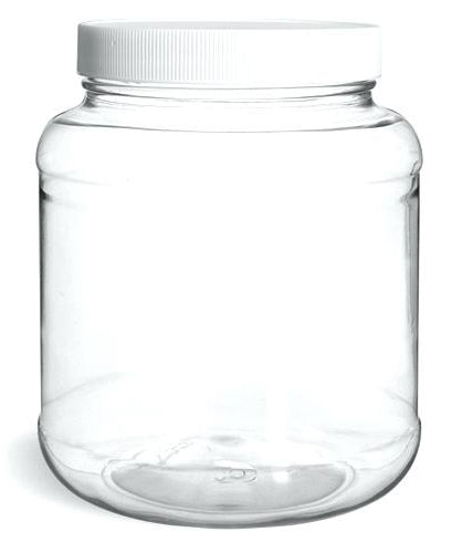 2 KG Clear PET PB Jar – Tropitek-Wholesale